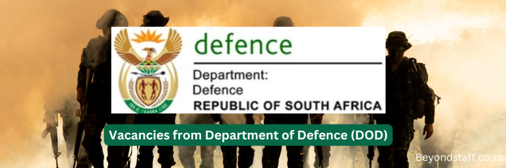 Vacancies from Department of Defence (DOD)